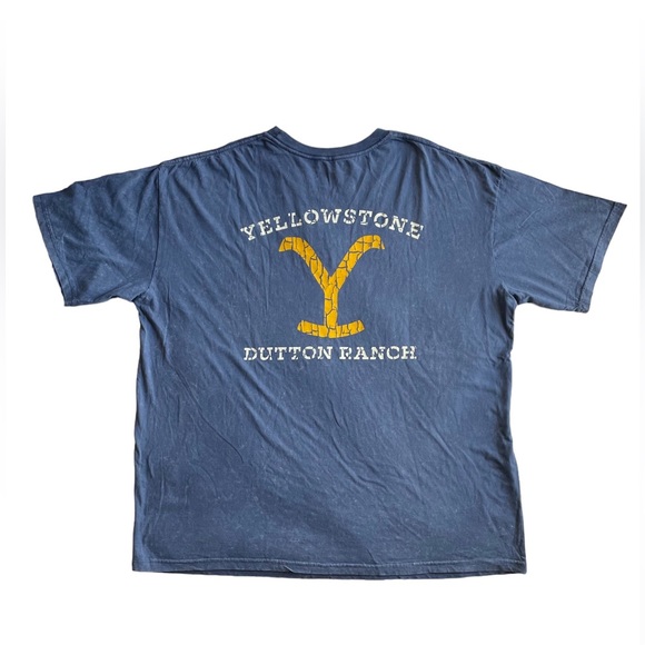 Shirts | Yellowstone Dutton Ranch Logo Graphic Tshirt New | Poshmark
